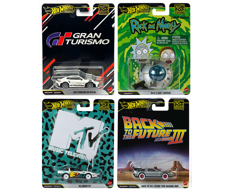 (Preorder) Hot Wheels 1:64 Pop Culture P Case 2025 Assortment - HXD63 ...