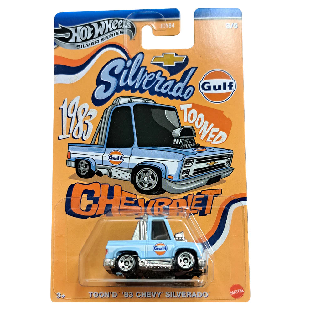 Hot Wheels Tooned Gulf 2025 Series - Toon'd '83 Chevy Silverado – Rhyno ...